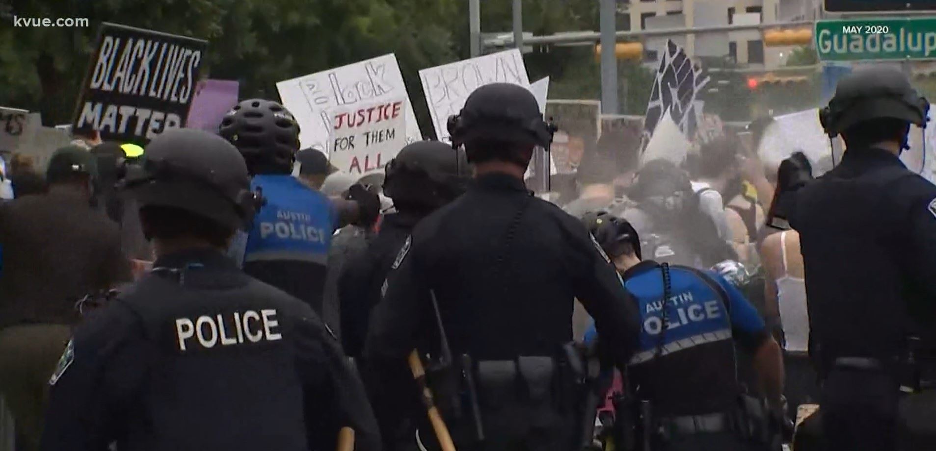 Nine of the Austin police officers indicted are accused of shooting at ...