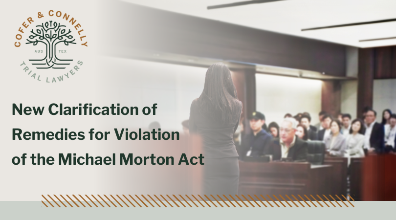 Defendants’ Rights in Texas Criminal Discovery: New Clarification of ...